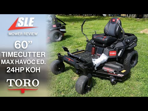 Toro 77602 60" TimeCutter MyRide Max Havoc Ed. Zero Turn Mower 24HP KOH