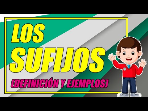 ¿QUÉ SON LOS SUFIJOS? 👨🏫 (CON EJEMPLOS BIEN EXPLICADOS) ¡DESCÚBRELOS AQUÍ! - Elprofegato