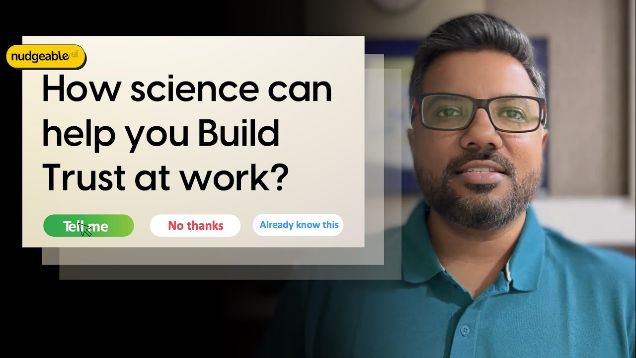 How science can help you Build Trust at work?