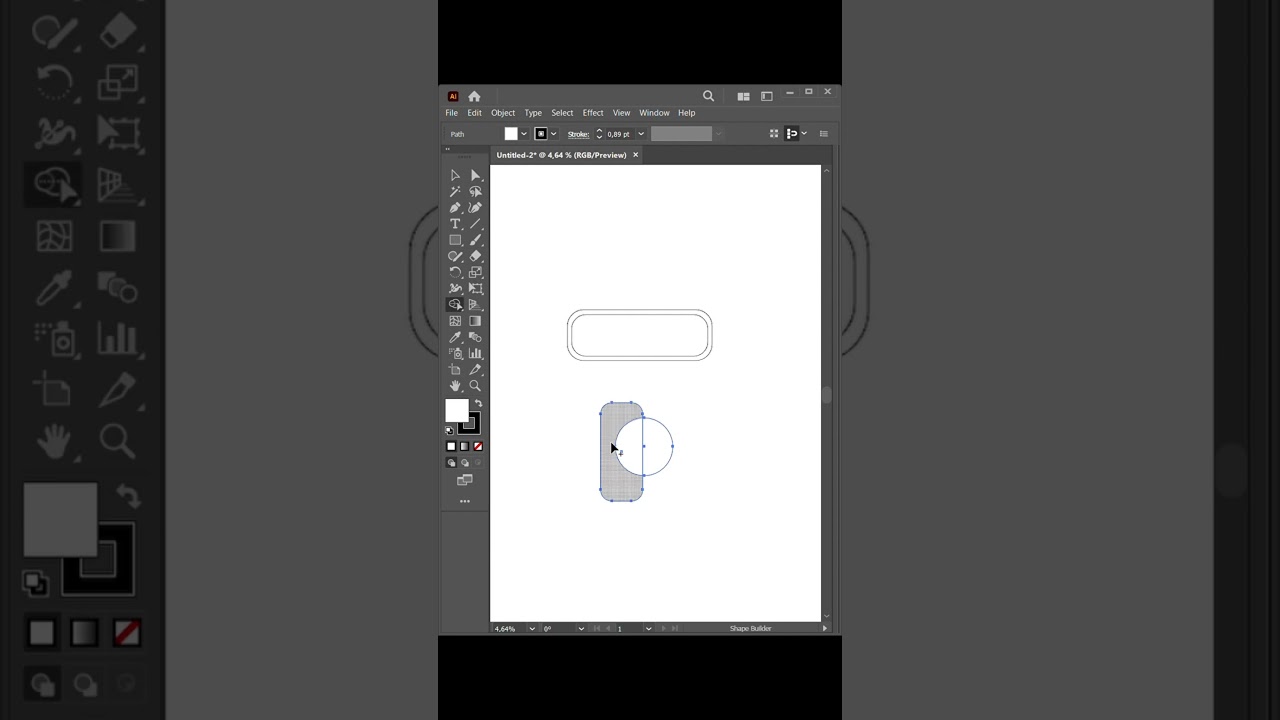 Quick Tutorial | How To Draw Battery IconIn Adobe Illustrator #drawing #adobeillustrator