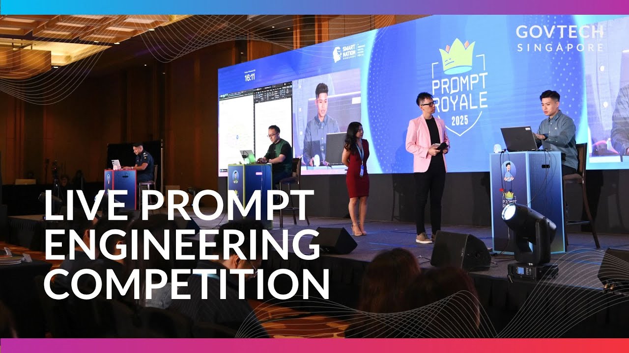 Singapore Prompt Royale Finals Livestream | GovTech Innovation Day 2025