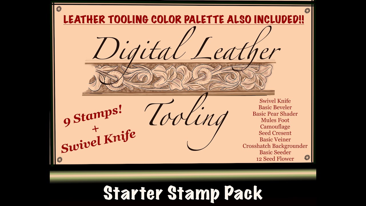 Intro to Digital Leather Tooling using Procreate