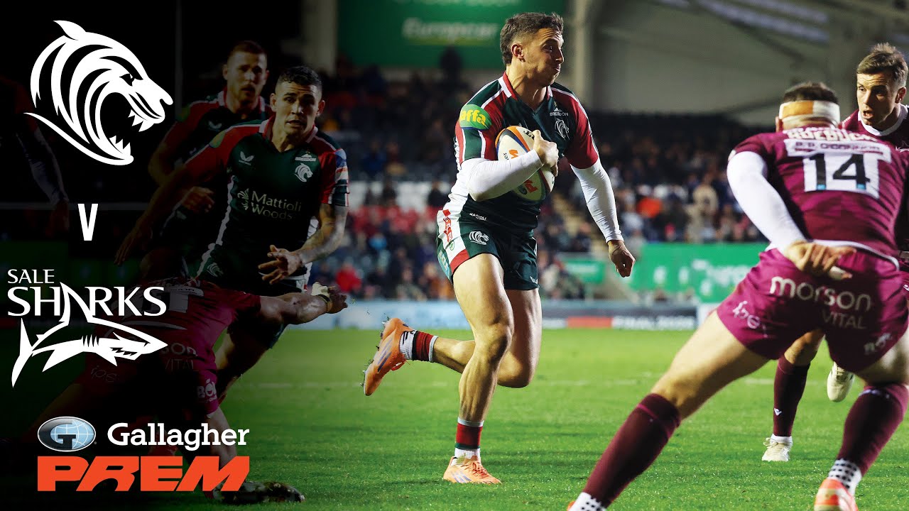 PREM Rugby | Highlights: Leicester Tigers vs Sale Sharks - Round 5