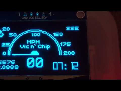 Arduino + 1.3 Oled + GPS GY-NEO6MV2 Module