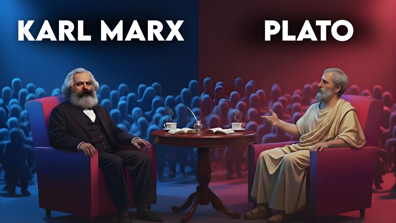 AI Plato and AI Karl Marx Debate a 