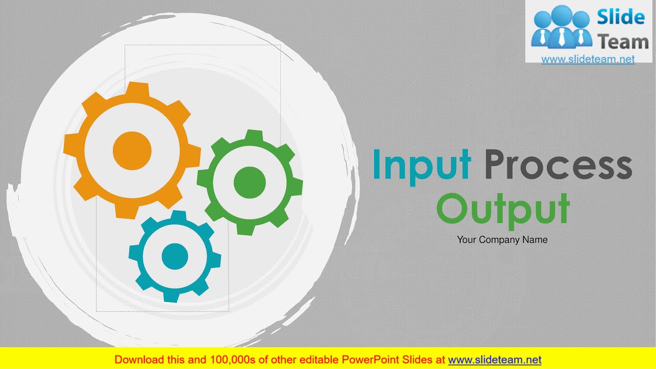 Input Process Output PowerPoint Presentation Slides