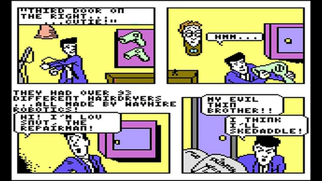 Accolade Comics:  Steve Keene, Private Spy (Story 2 - Reproducing Fire Hydrants) (C64 Longplay)