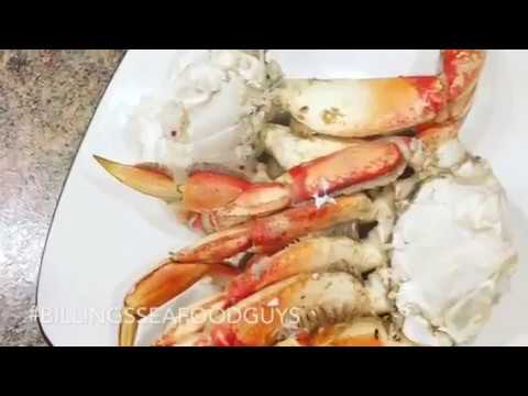 How to Cook Dungeness Crab Sections - Steaming Crab