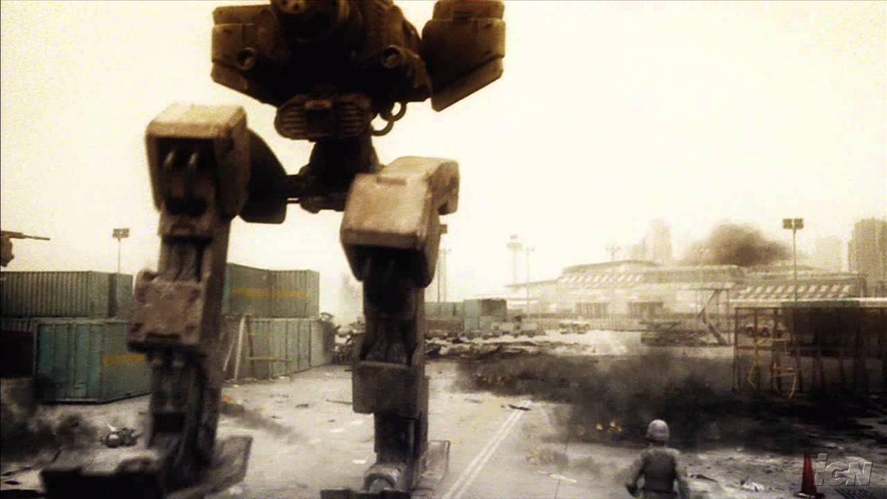 Armored Core 4 Xbox 360 Gameplay-Cinematic - Intro Movie