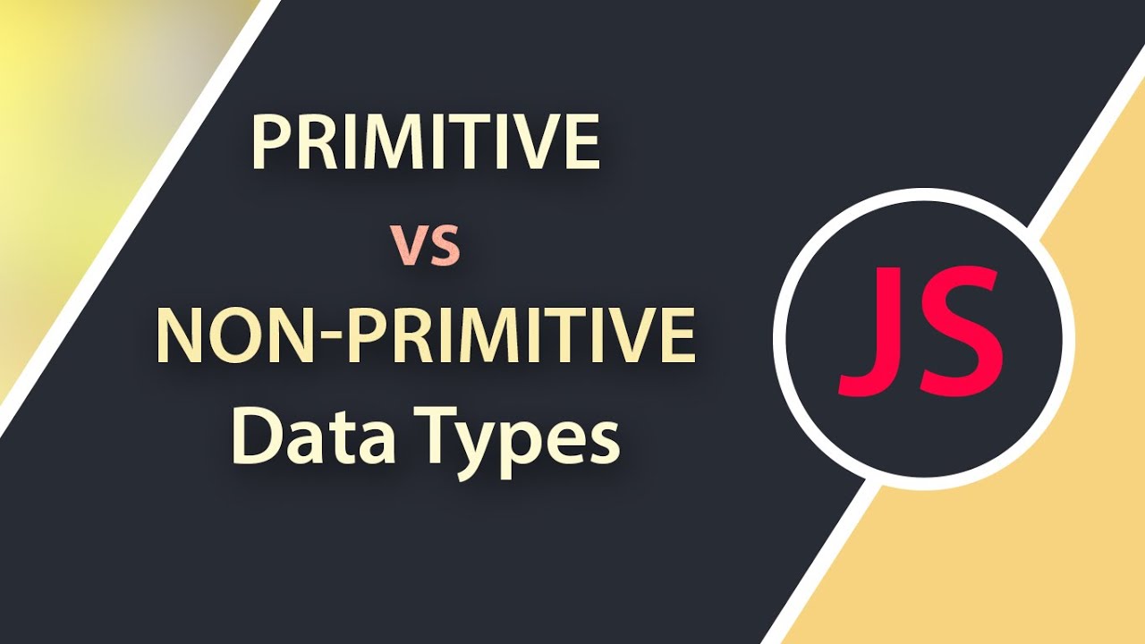 Difference between primitive and non primitive data types | Javascript interview #ytstudio