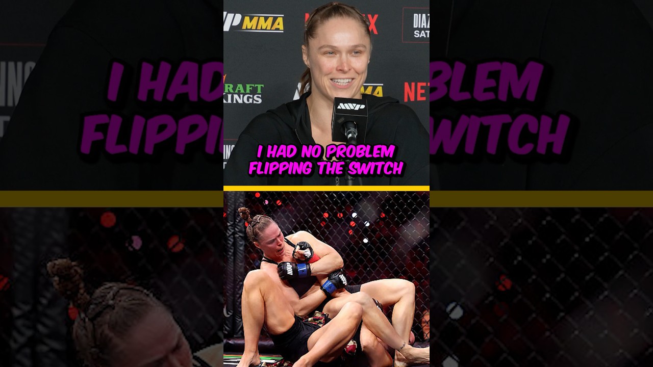 🤝🥋 RONDA ROUSEY HONEST REACTION AFTER DEFEATING GINA CARANO IN 17 SECONDS IN MVP MAIN EVENT