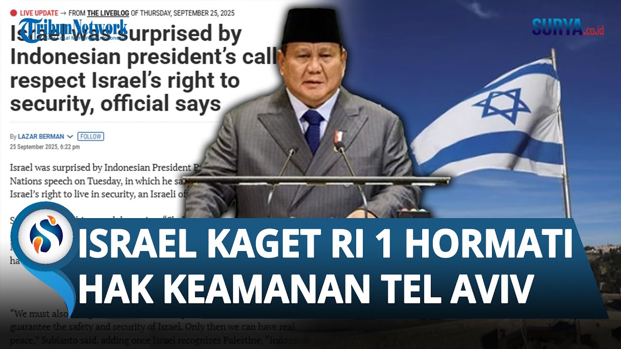 TAK DISANGKA! Pejabat Israel Kaget Prabowo Hormati Keamanan Tel Aviv ...
