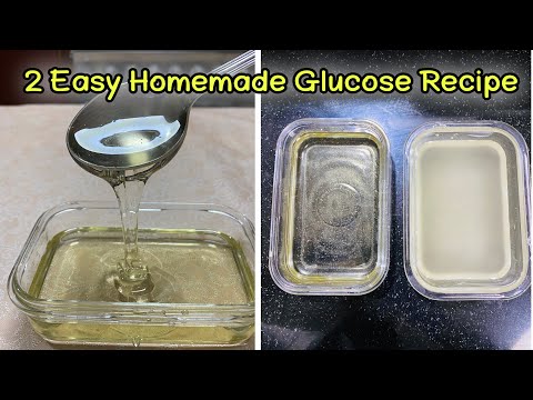 2 Easy Way How to Make Homemade Glucose Syrup at Home for Beginners
