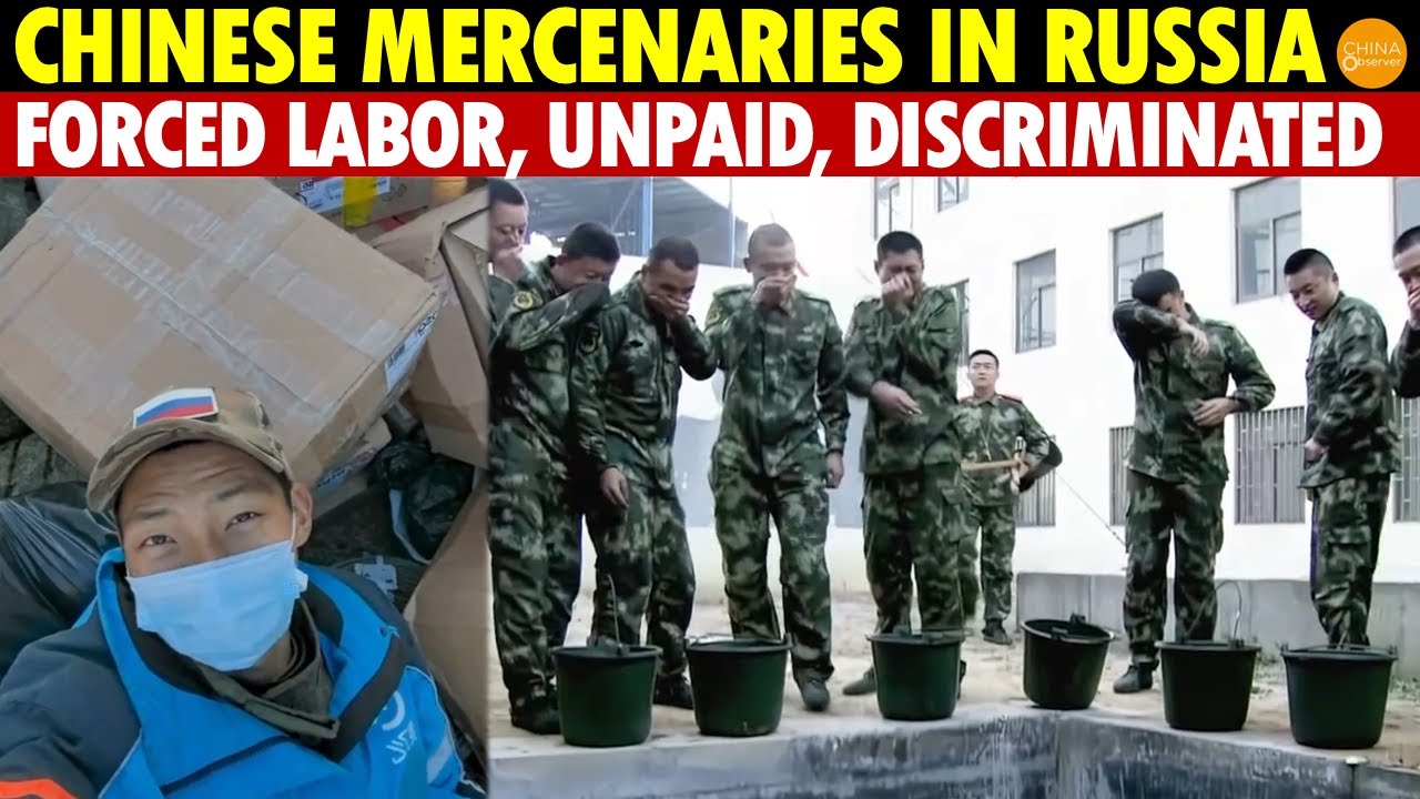 New Scandal for Chinese Mercenaries in Russia: Forced Sewer Work, No ...