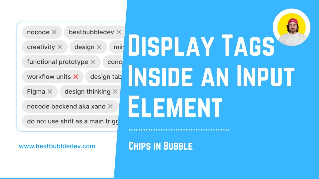 [Tutorial] Add tags inside an input element 🔥 - Showcase - Bubble Forum