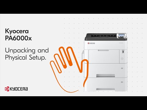 ECOSYS PA6000x/PA5500x/PA5000x/PA4500x Unboxing