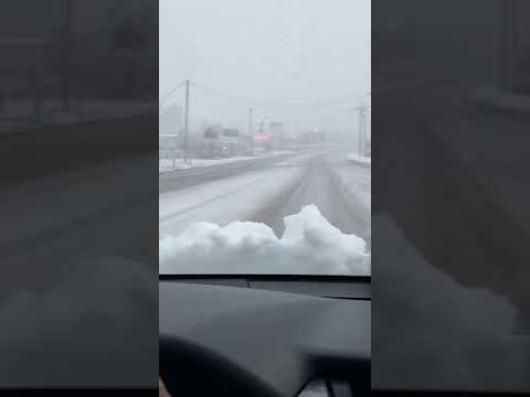 Snow in Huntsville Tx