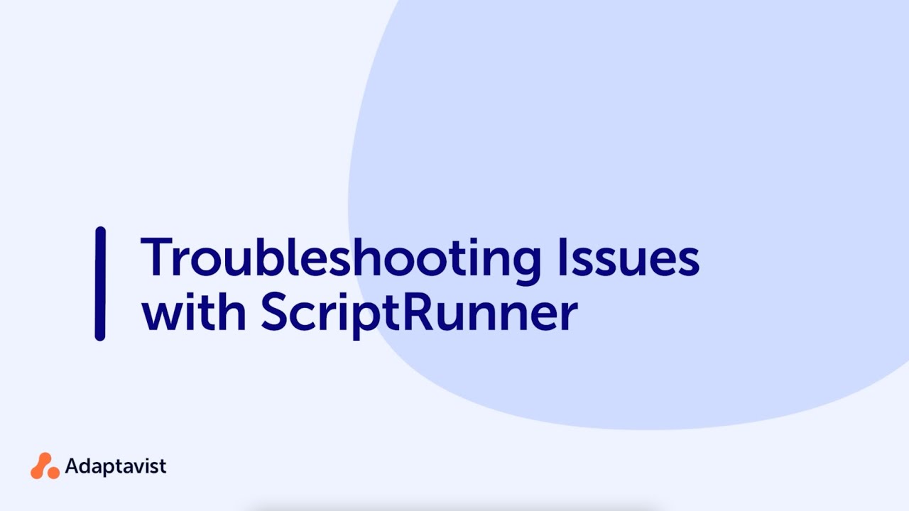 2.2 Troubleshooting Issues with ScriptRunner for Confluence Data Center/Server