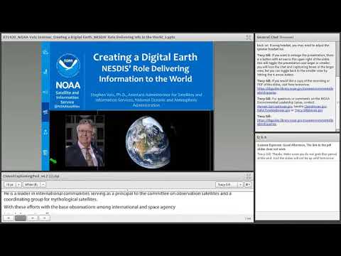 Creating a Digital Earth NESDIS’ Role Delivering Information to the World