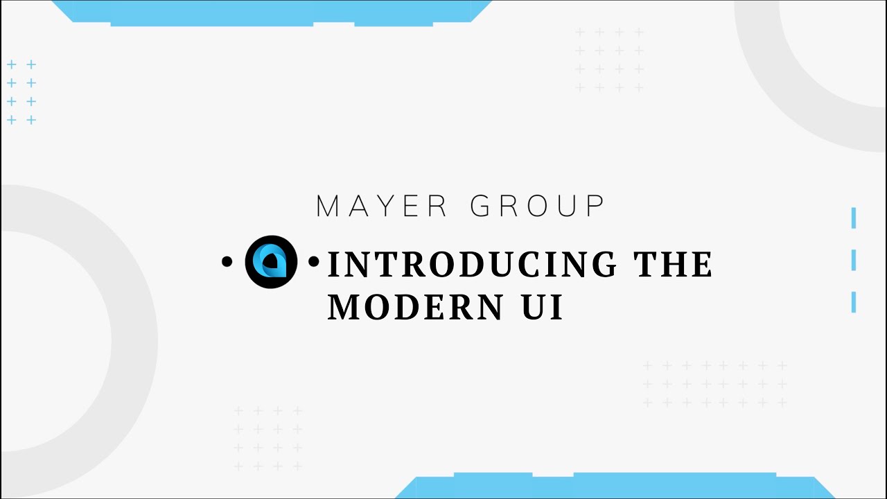 Acumatica's Modern User Interface