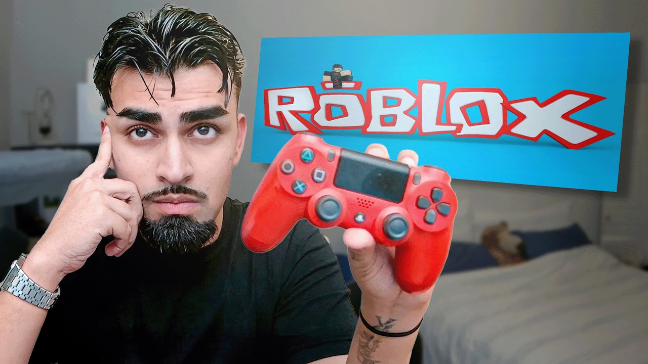 playing roblox for the first time