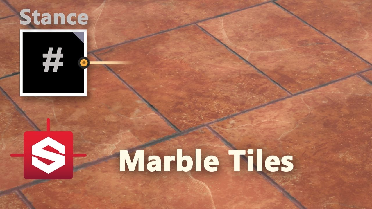 Marble Tiles - Substance Designer Material Breakdown