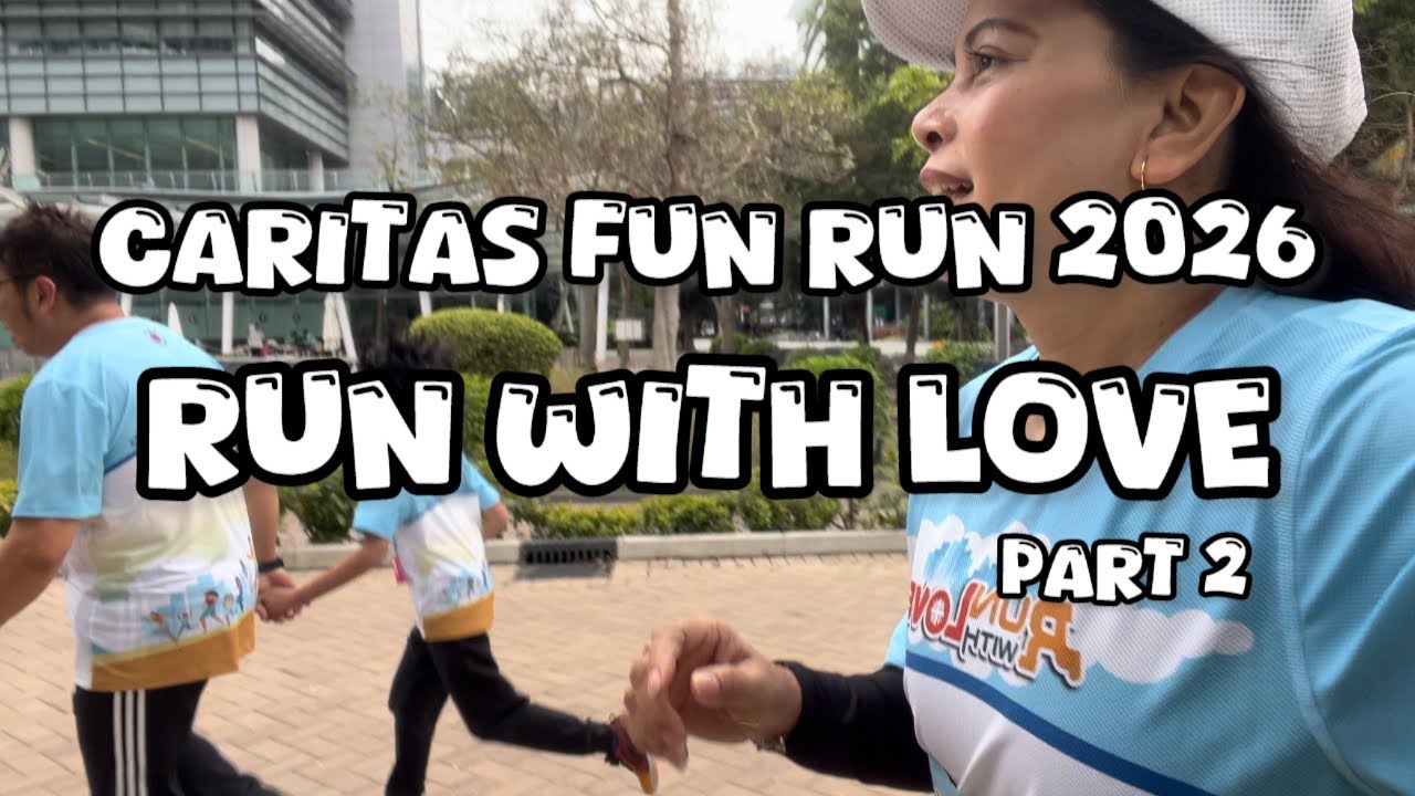 Caritas Fun Run 2026 #sharonadventuresvlog 