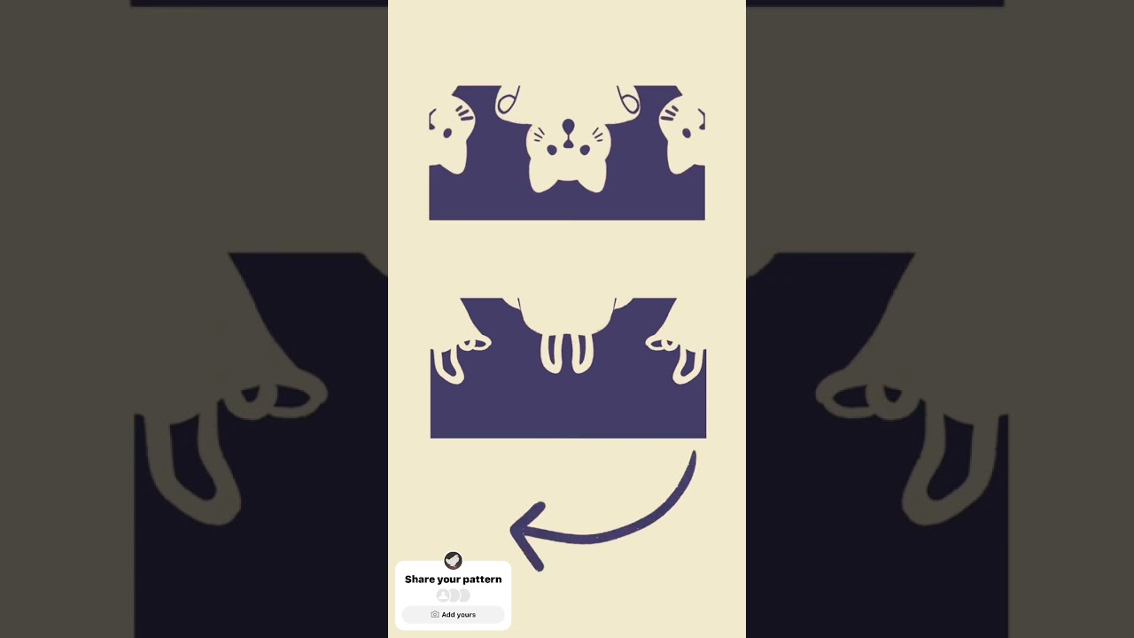Endless pattern tutorial #tutorial #arttutorial #animation #pattern #design #patternmaking #patterns