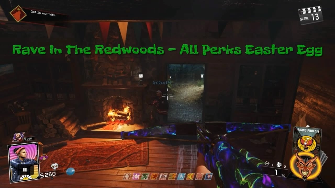 RAVE IN THE REDWOODS - ALL PERKS EASTER EGG ENDING
