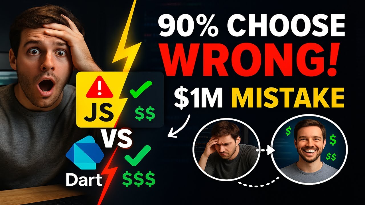 JavaScript vs Dart: Why 90% of Developers Choose WRONG (The $1M Decision)