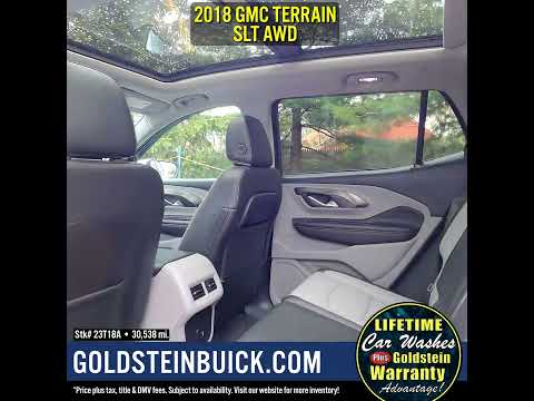 2018 GMC Terrain SLT AWD Stk 23T18A CERTIFIED Used SUV