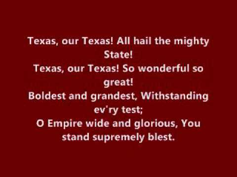 Texas State Song (Karaoke Version)