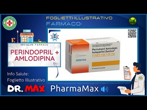 ❓ Cos'è il 💊 Farmaco PERINDOPRIL + AMLODIPINA 🗺️ Foglietto Illustrativo Bugiardino Salute