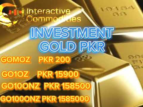 PMEX & INTERACTIVE GOLD TRADE PRICE