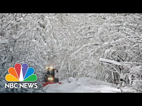 Winter Weather Wallops Europe With Plunging Temps And Heavy Snow | NBC News