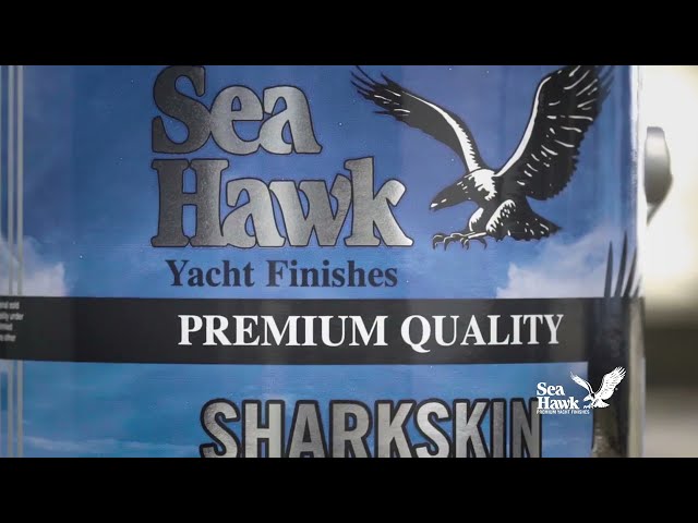 SEA HAWK Sharkskin Antifouling Paint, Black, Gallon