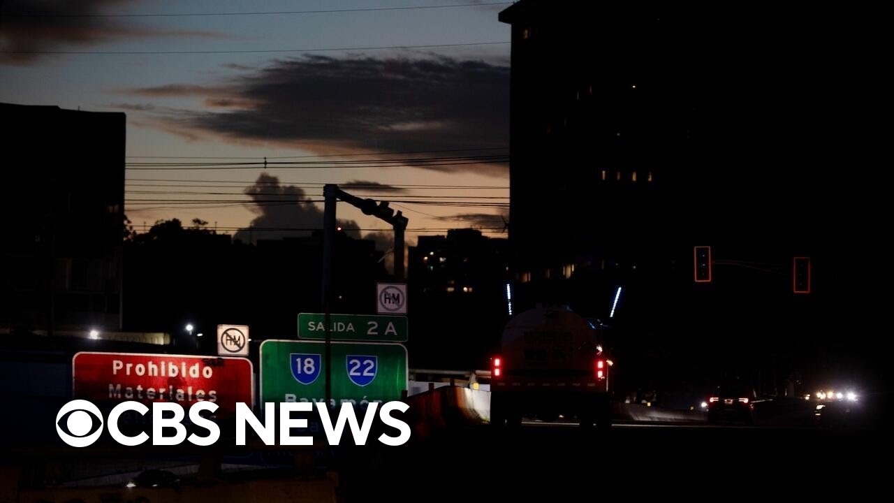 Puerto Rico hit with island-wide blackout, crews working to restore power