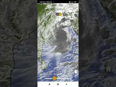 satellite view of yaas cyclone