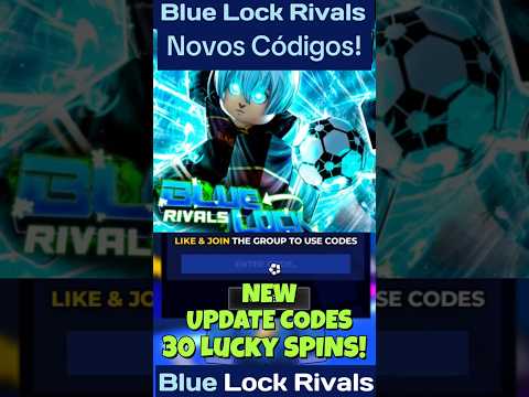 Novos códigos Blue Lock Rivals - códigos Bloqueio Azul Rivais! Todos os códigos novos!