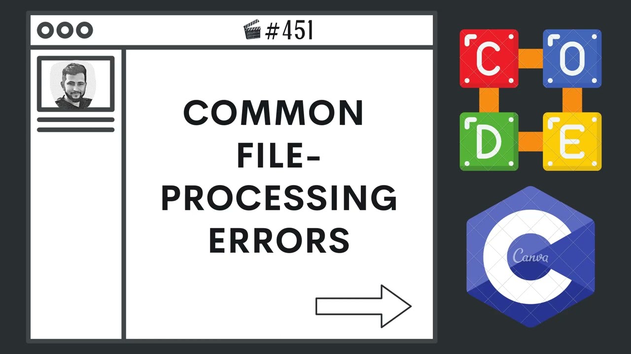 Common File-Processing Errors | Ep. 451 | C Programming Language