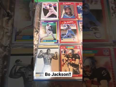 Bo Jackson cards!!
