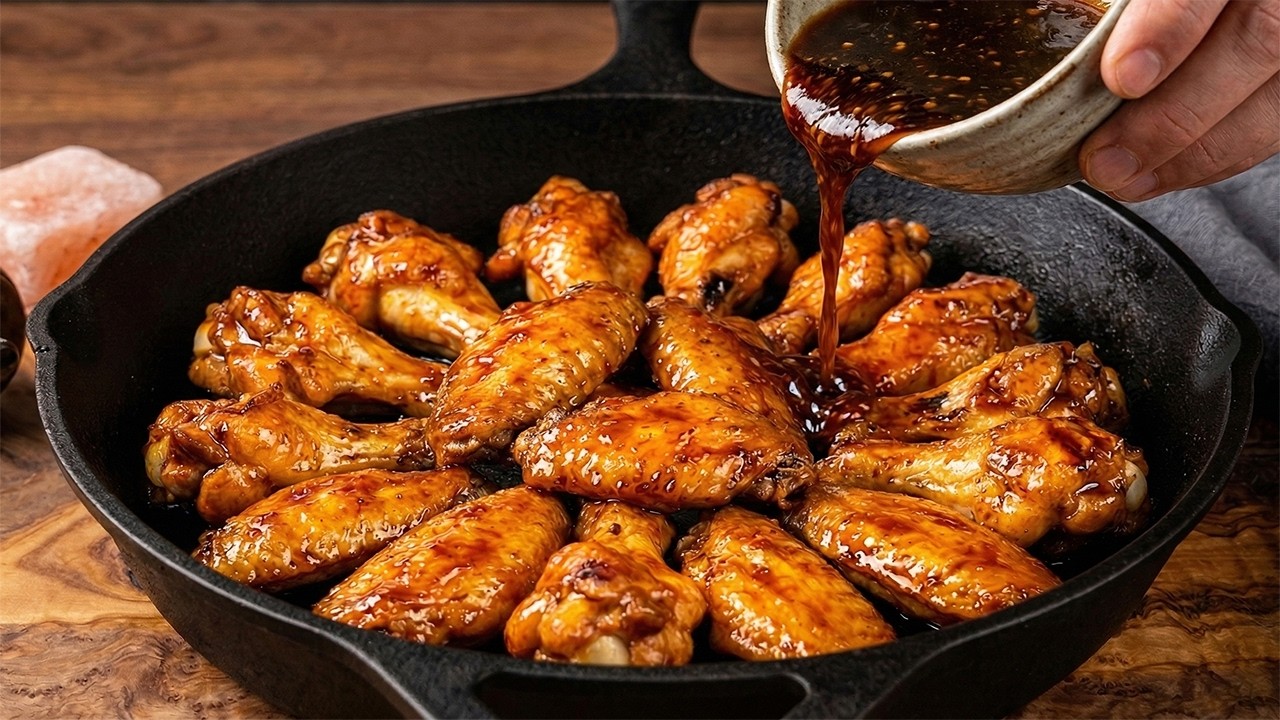 Chicken wings that drive everyone crazy! I learned this trick at an expensive restaurant!