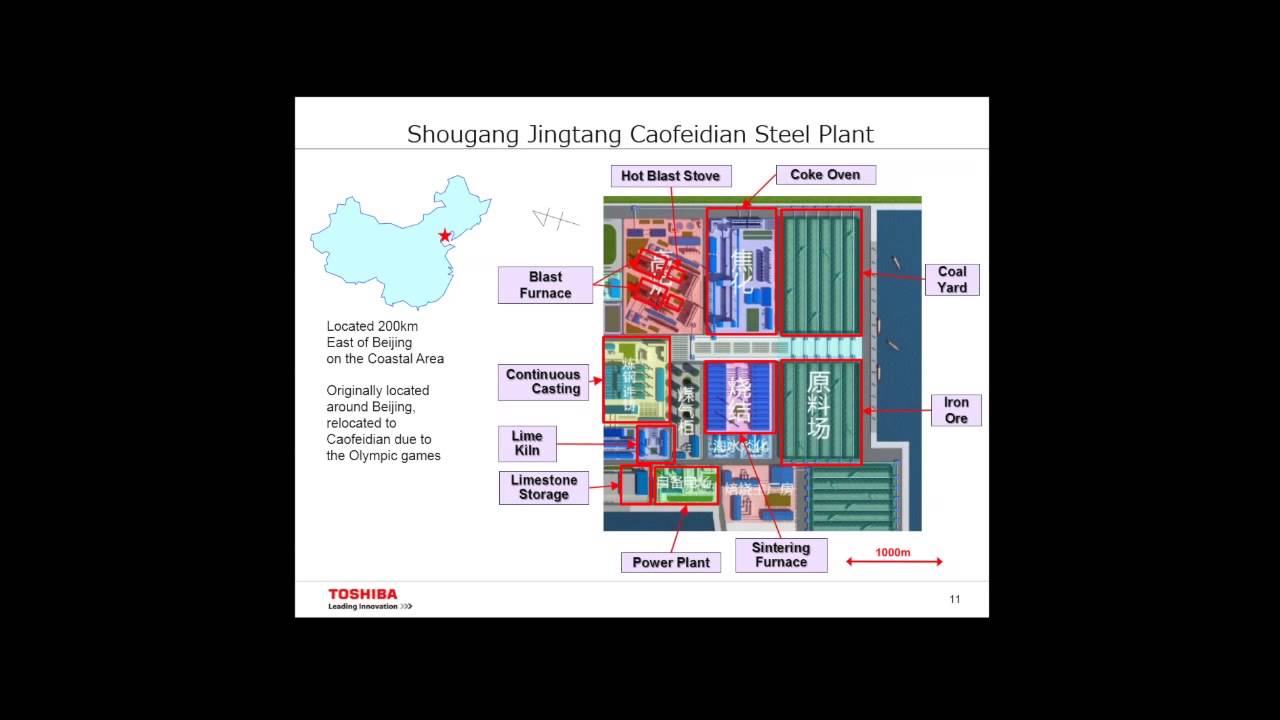 'Applying carbon capture and storage to a Chinese steel plant.' Feasibility Study