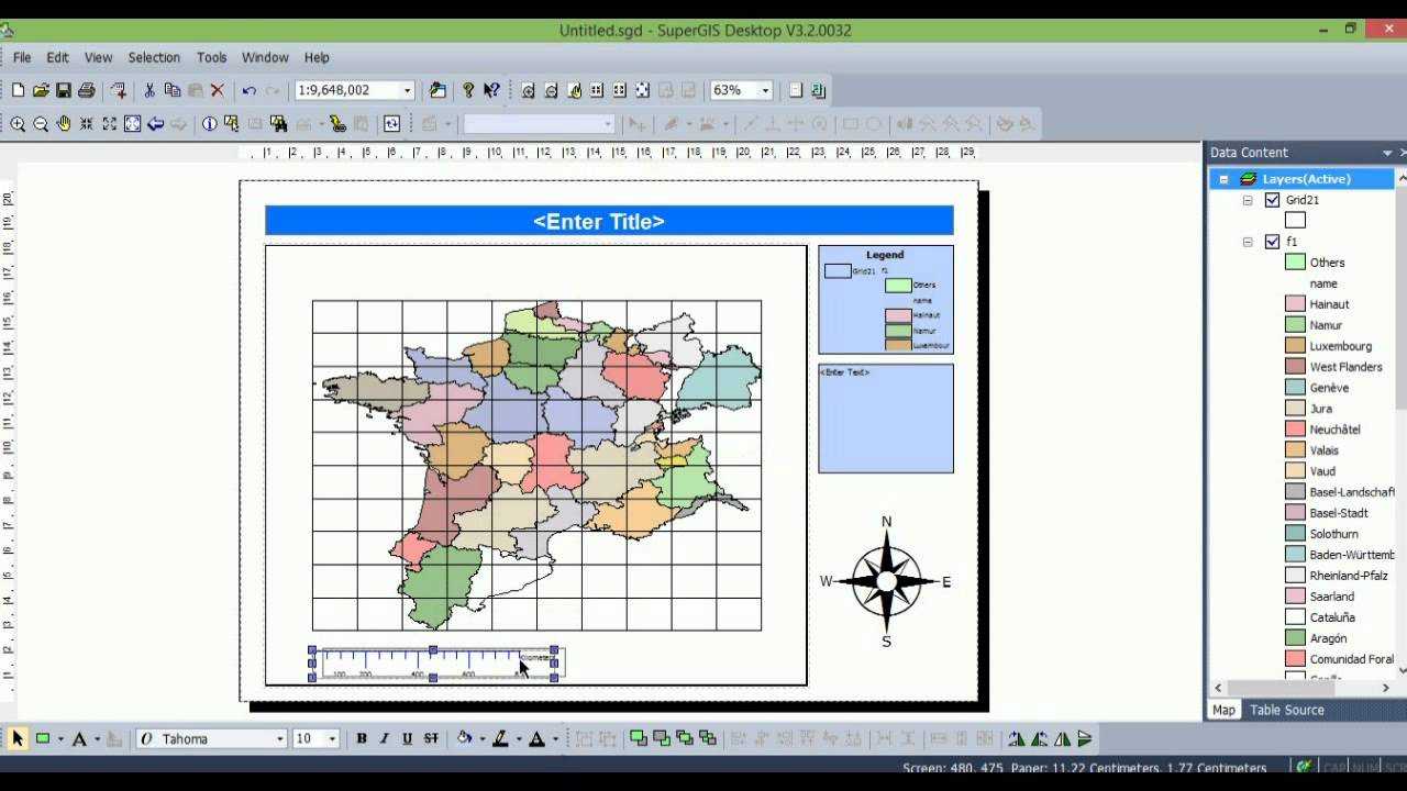 Online Course - Produce Map Sheet