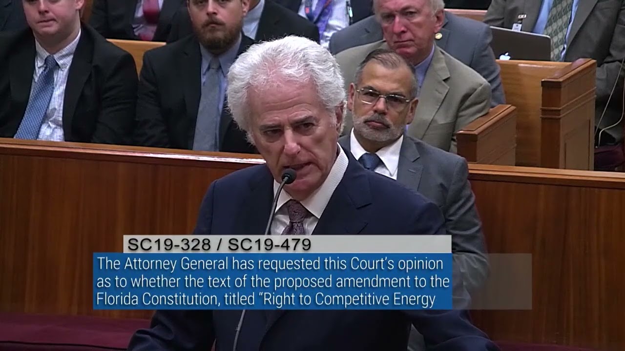 Adv. Op. Re: Energy Choice Initiative | SC19-328 & SC19-479 | Ballot Misleading | FL Sup. Ct.
