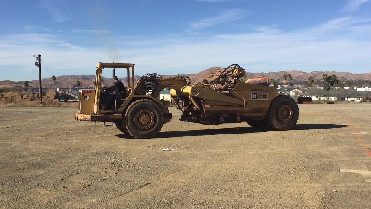 Caterpillar 613C Motor Scraper,