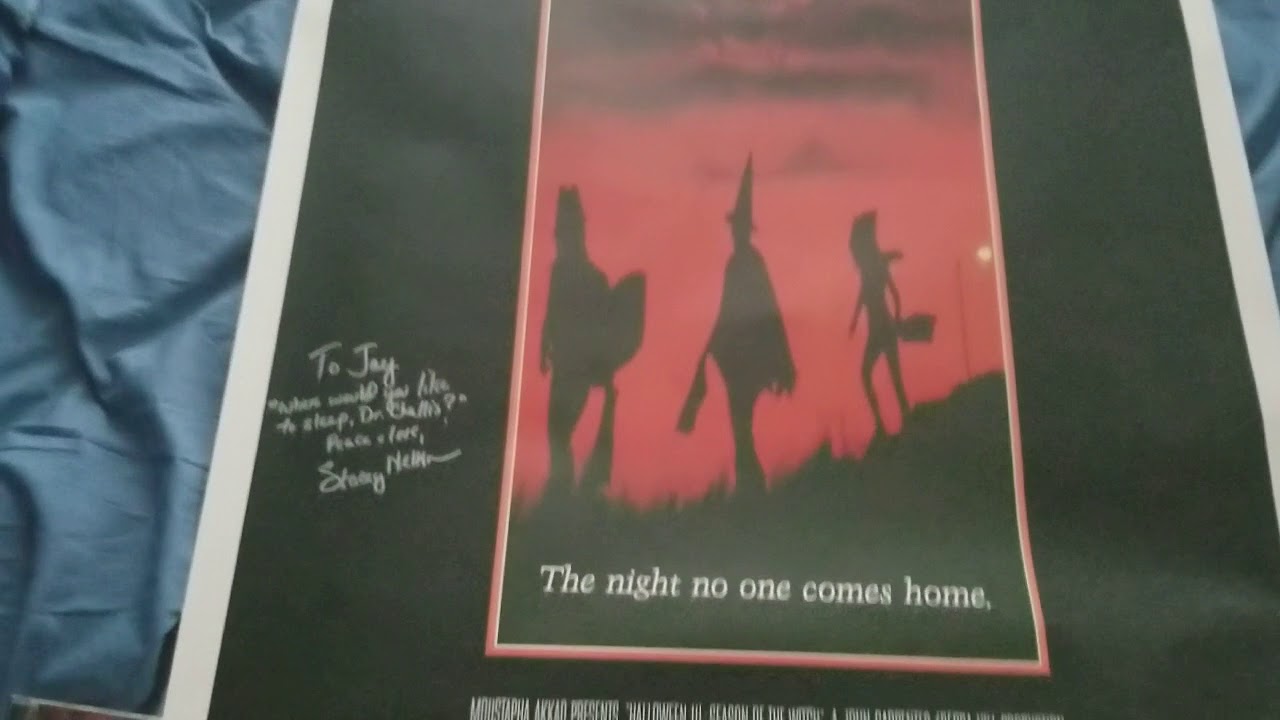 My orginal Halloween 3 poster