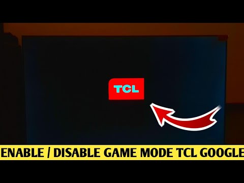 How to Turn On/ Off Game Mode TCL Google Tv