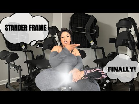 Stander Frame from Numotion for Wheelchair users | Increase Blood Flow | Health Benefits