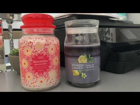 NEW Yankee Candle Style Jar & Scent Review: Black Tea & Lemon